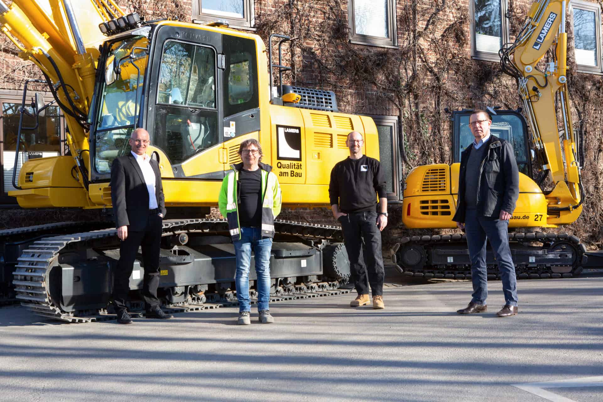 Seit 1981 im Team - HANS LAMERS BAU GmbH